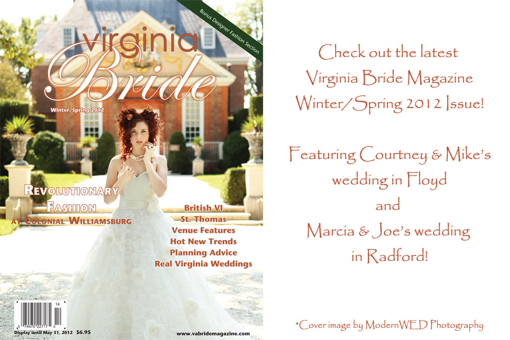 Winter/Spring 2012 Real Wedding Features | Virginia Bride Magazine
