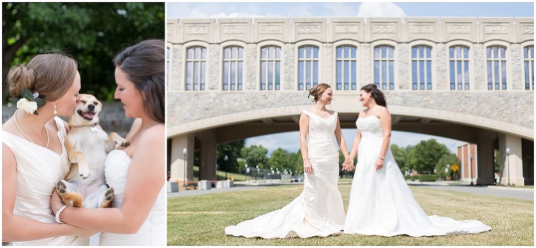 Katie & Bri Married | Virginia Tech Wedding Photography » Laura's Focus ...