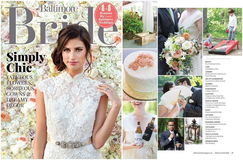 Baltimore Bride Magazine Feature! | Baltimore Maryland Wedding Photography