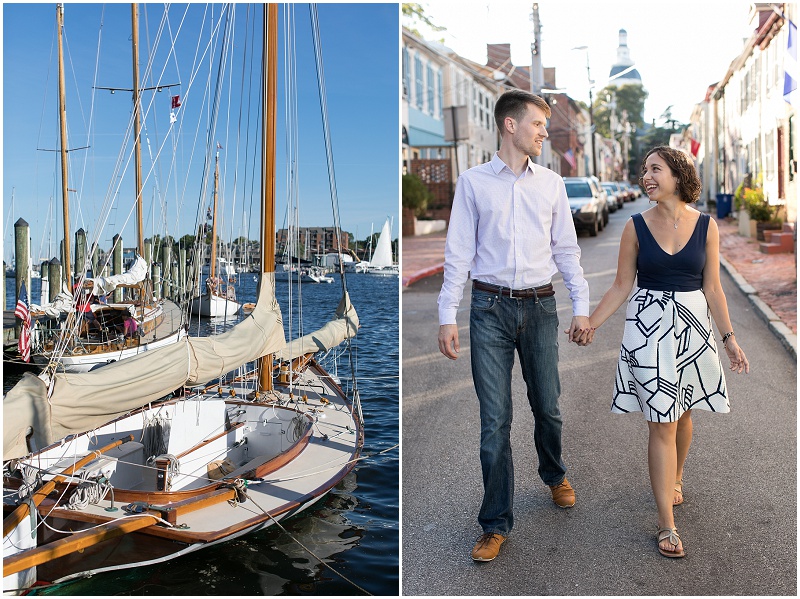 Rose & Dan | Downtown Annapolis Engagement Photography