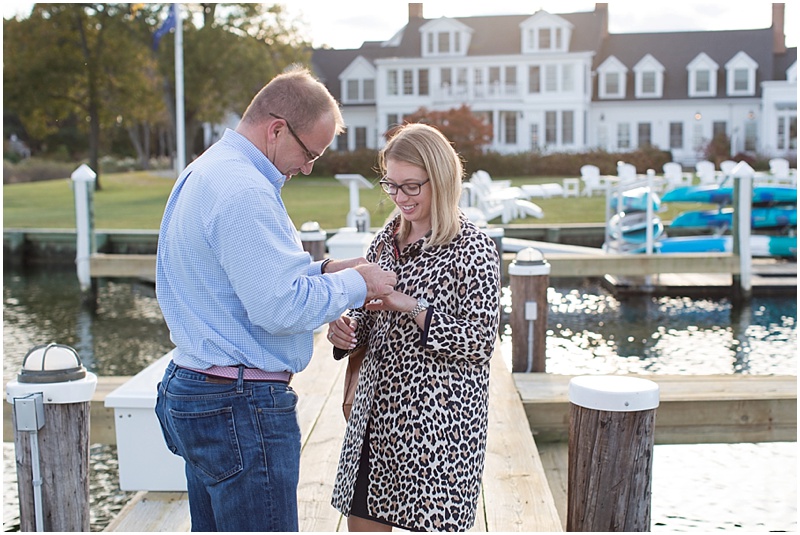 Colleen & Patrick | Inn at Perry Cabin Proposal Photography