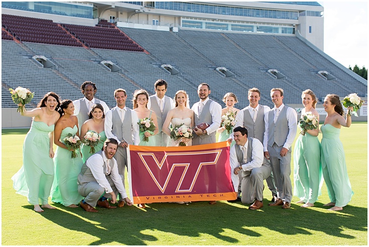 Maureen & Steve | Virginia Tech Wedding Photography - Laura's Focus ...