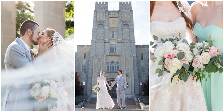 Maureen & Steve | Virginia Tech Wedding Photography - Laura's Focus ...
